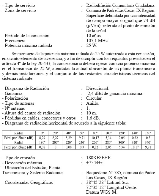 Ley Chile - Decreto 555 Exento (30-jul-2015) M. de Transportes y ...